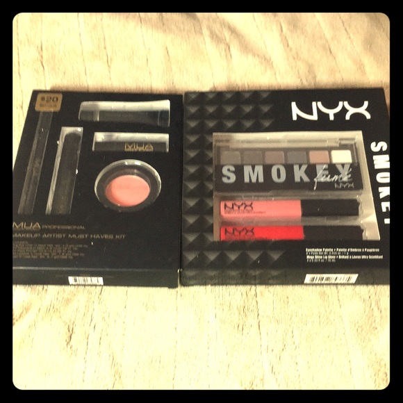 MUA AND NYX | Makeup | Nwt Mua Nyx Complete 2 Piece Makeup Gift Sets ...
